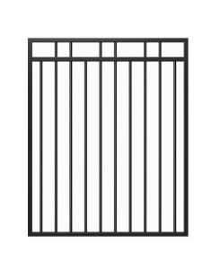 Double Top Rail Garden Gate – Platinum Ocean International