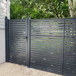 Slat Garden Gate – Platinum Ocean International